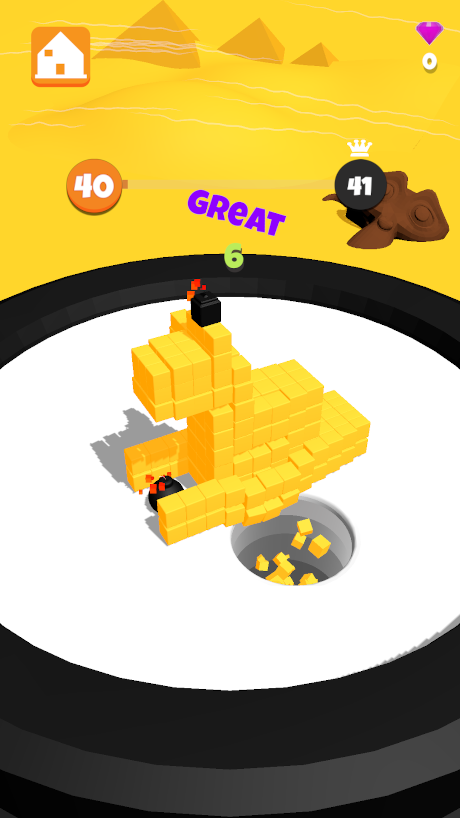 Hole vs Bombs Game - Unity Complete Project With Admob Ads for Android and iOS by NorthPick